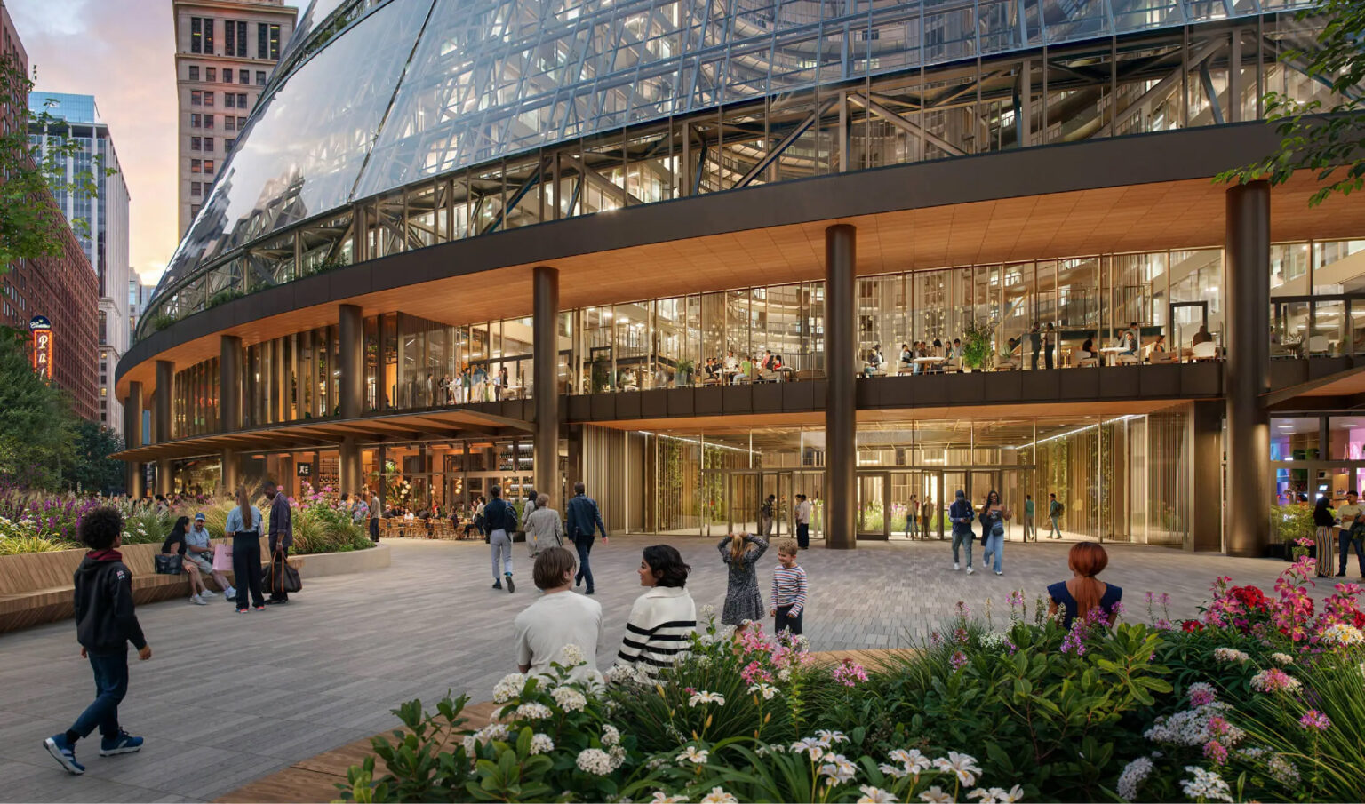 Commercial Leasing Begins For Thompson Center Redevelopment - Chicago YIMBY